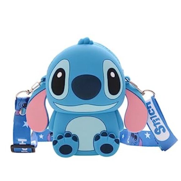 Disney | Bags | Disney Stitch Mimi Silicon Crossbody Cute Bag | Poshmark